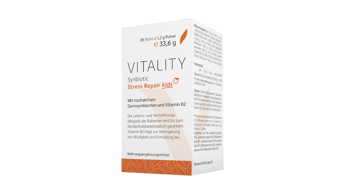 VITALITY Synbiotic Stress Repair Kids - Vitality International